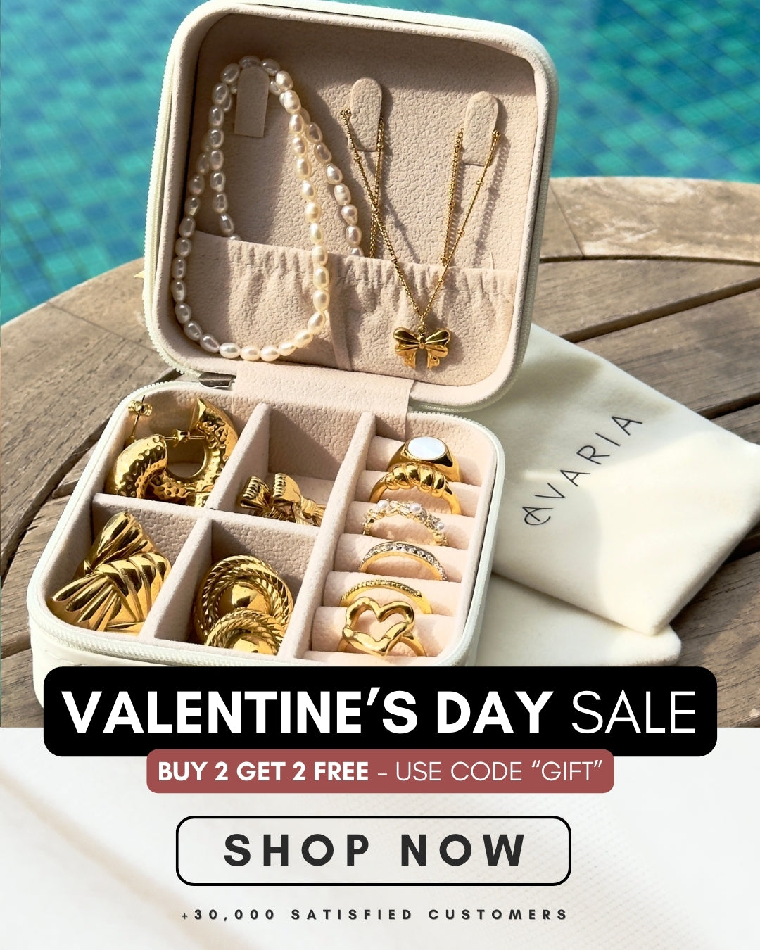 Avaria Jewelry - High Quality Affordable Waterproof Timeless Jewelry