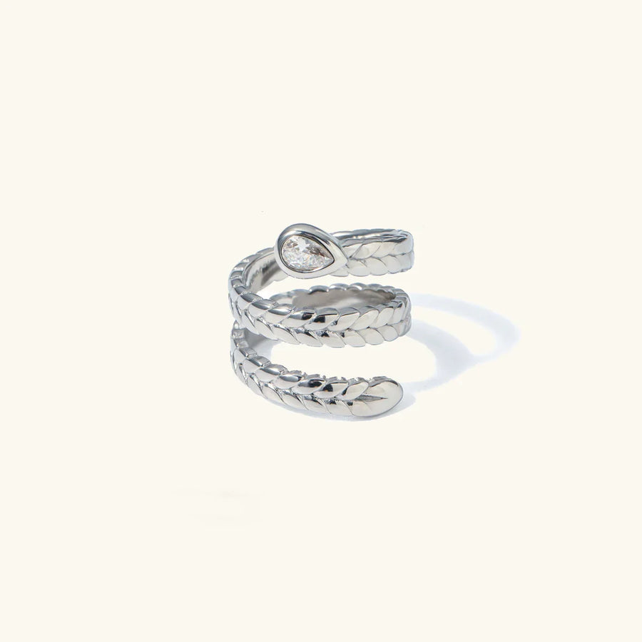Davina Gold Serpent Ring – Avaria